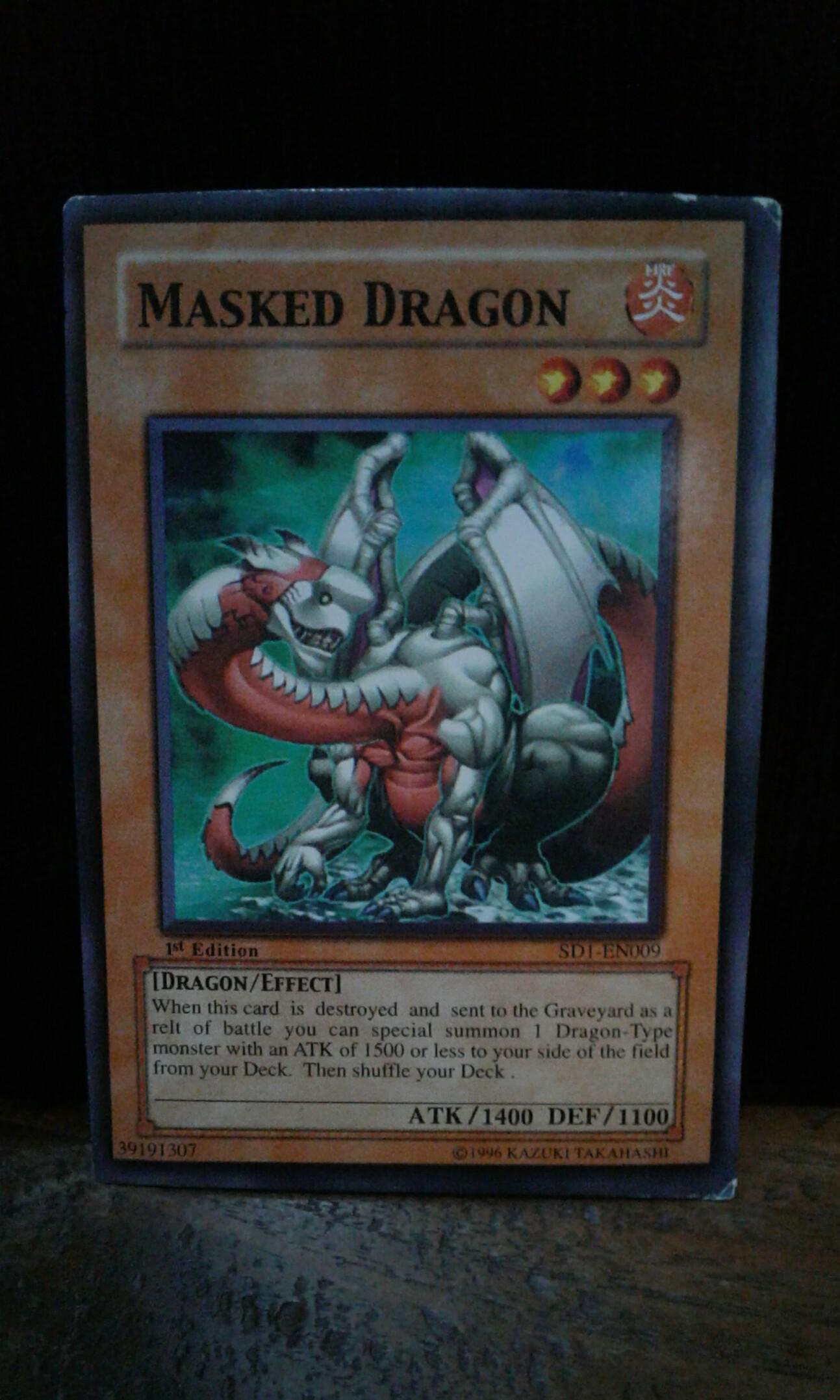 Yu Gi Oh Masked Dragon