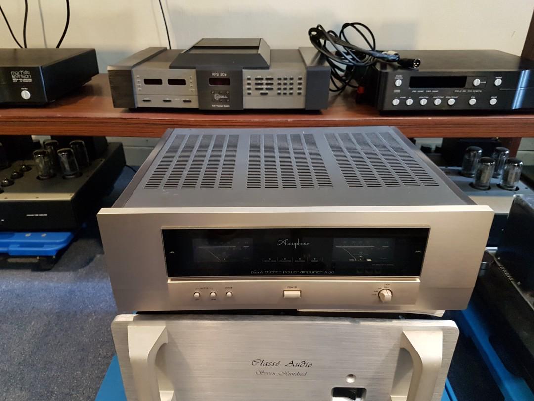 Accuphase A30 Class A power amp, Audio, Other Audio Equipment on Carousell