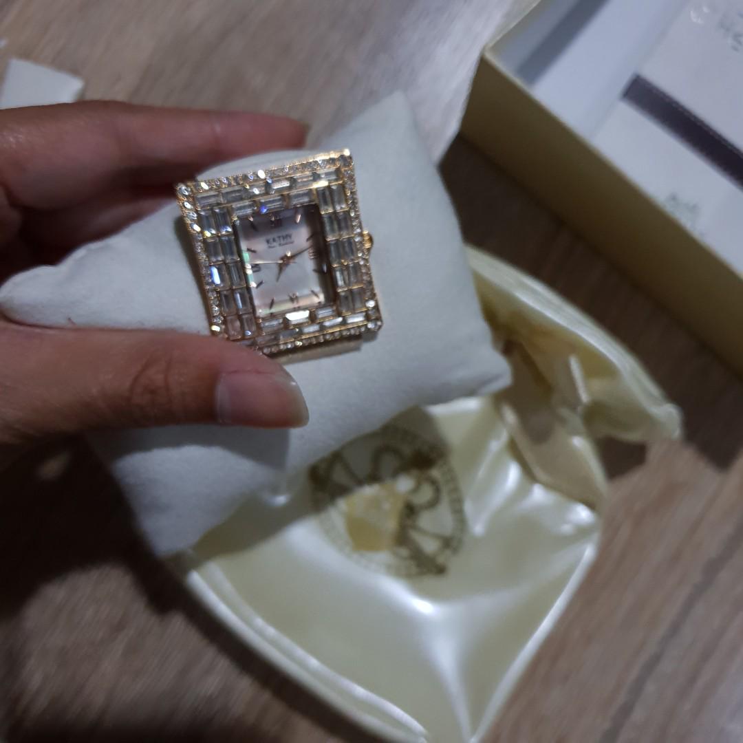 Authentic Kathy Von Zeeland Dress Watch, Women's Fashion, Watches ...