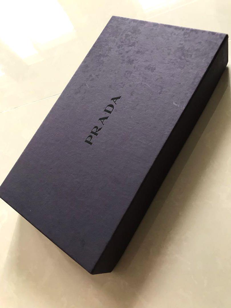 Authentic Prada Box, Luxury, Bags & Wallets on Carousell