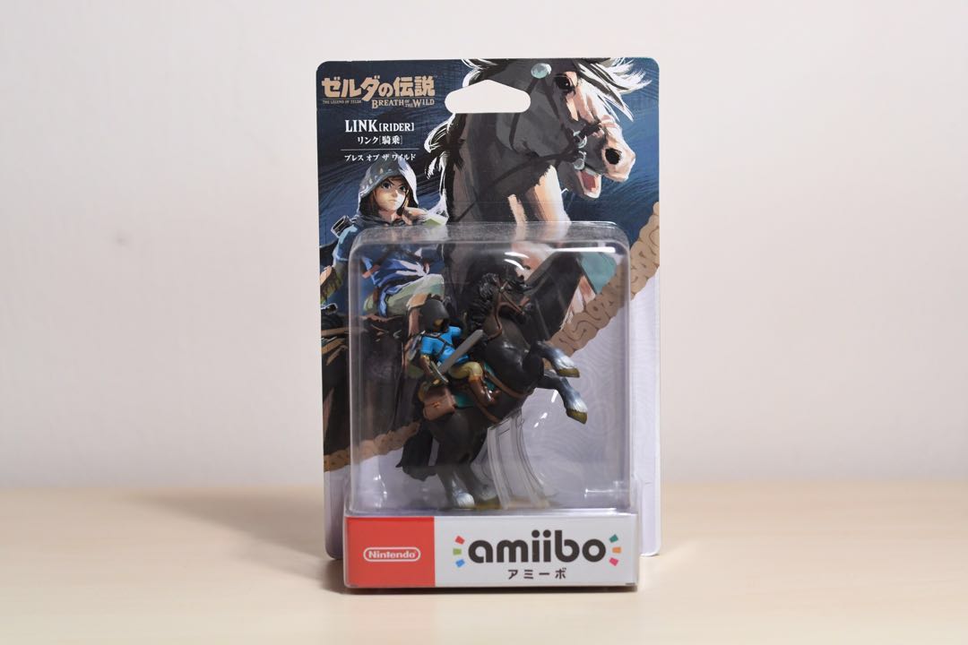 BNIB Amiibo - Legend of Zelda BOTW Link (Rider), Toys & Games, Video ...