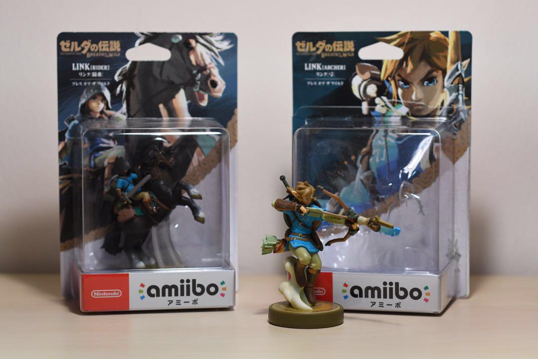 BNIB Amiibo - Legend of Zelda BOTW Link (Rider), Toys & Games, Video ...