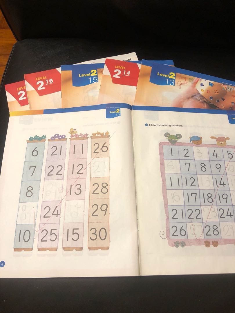 Eye level math, 興趣及遊戲, 書本 & 文具, 小朋友書 - Carousell