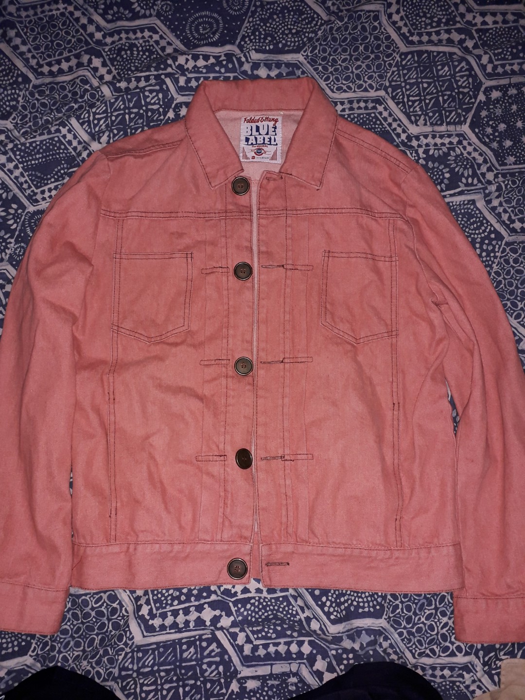 Folded and Hung Denim Jacket, Men's Fashion, Coats, Jackets and ...