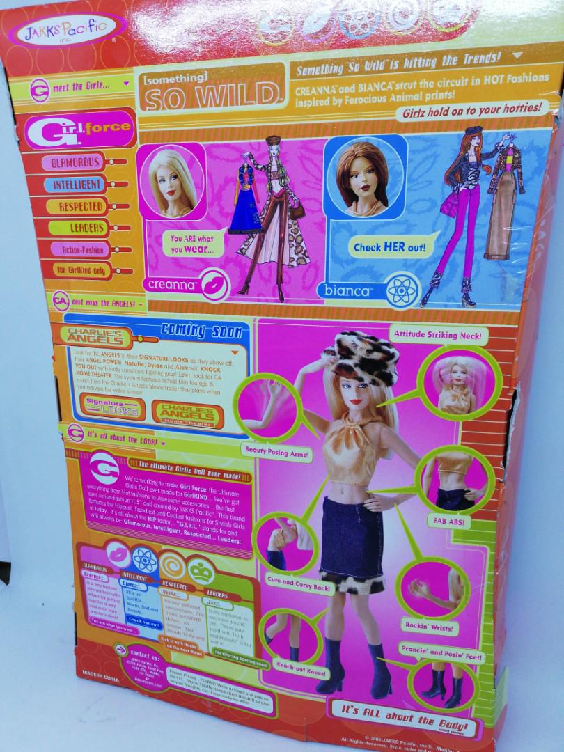 Girl force CREANNA DOLL, Hobbies & Toys, Toys & Games on Carousell