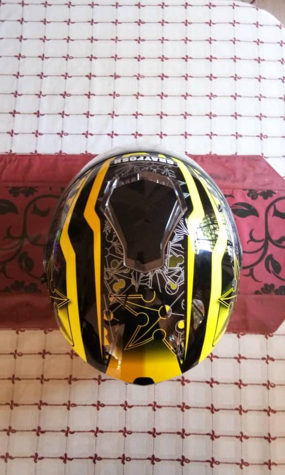 Grayfosh Full face Double visor Helmet, Auto Accessories on Carousell