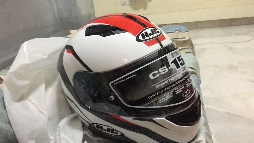 HJC CS-15 Full Face Helmet with PSB Sticker, Motorcycles, Motorcycle ...