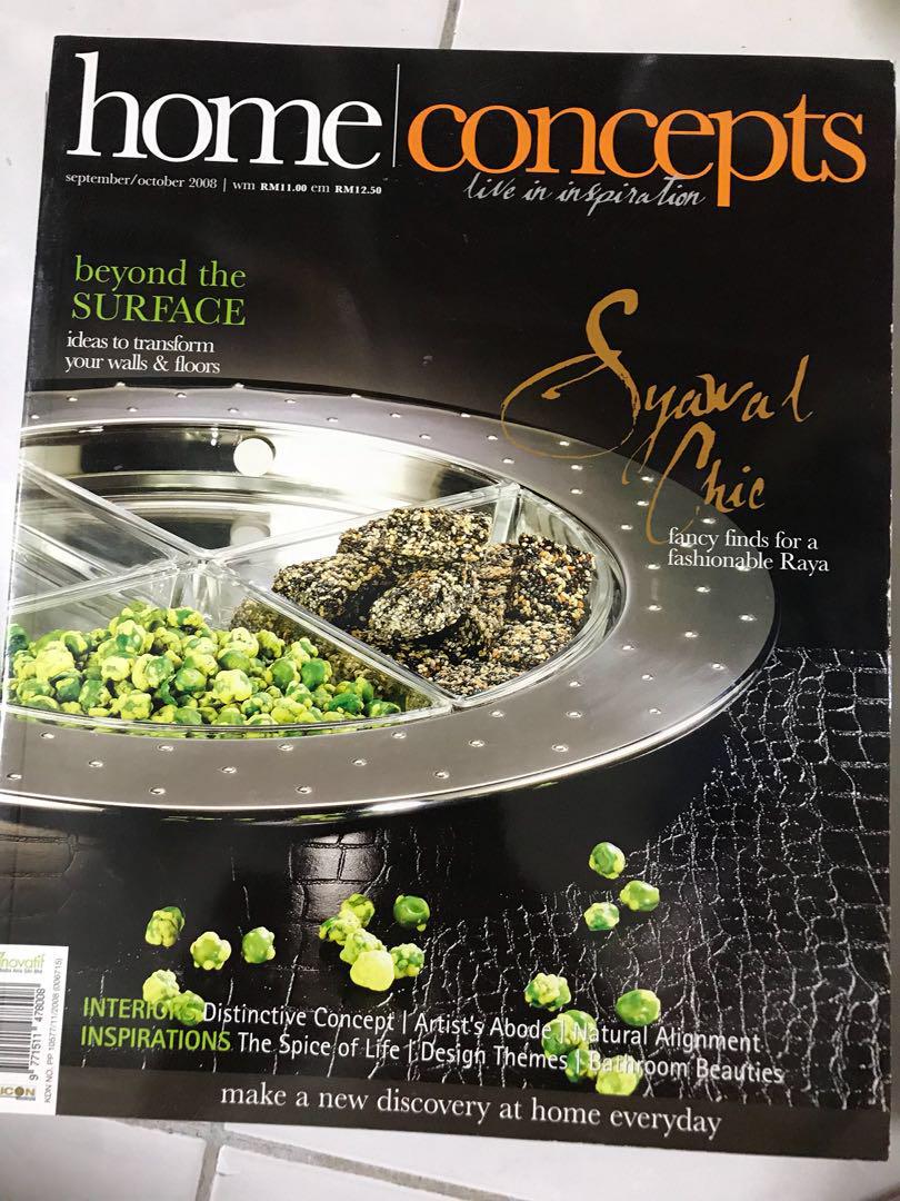 Home concepts magazine , Hobbies & Toys, Books & Magazines, Magazines ...