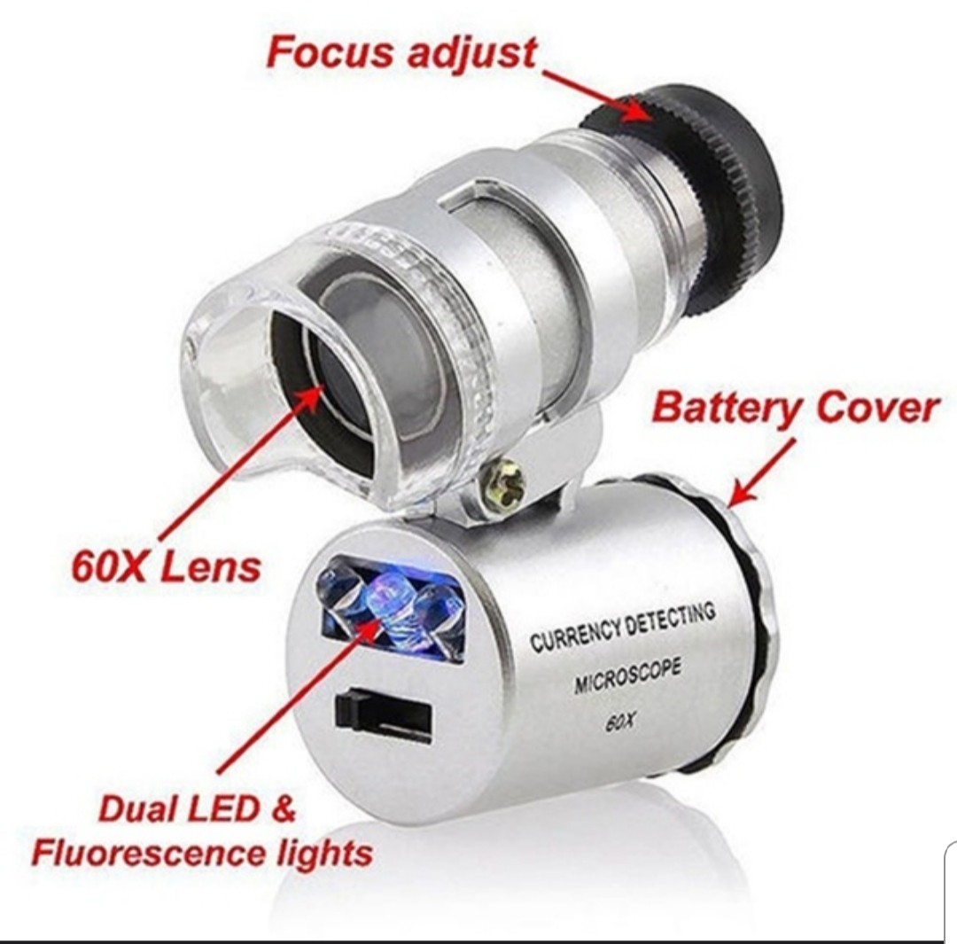 60X zoom Microscopic with LED light.(pre-order), Photography ...