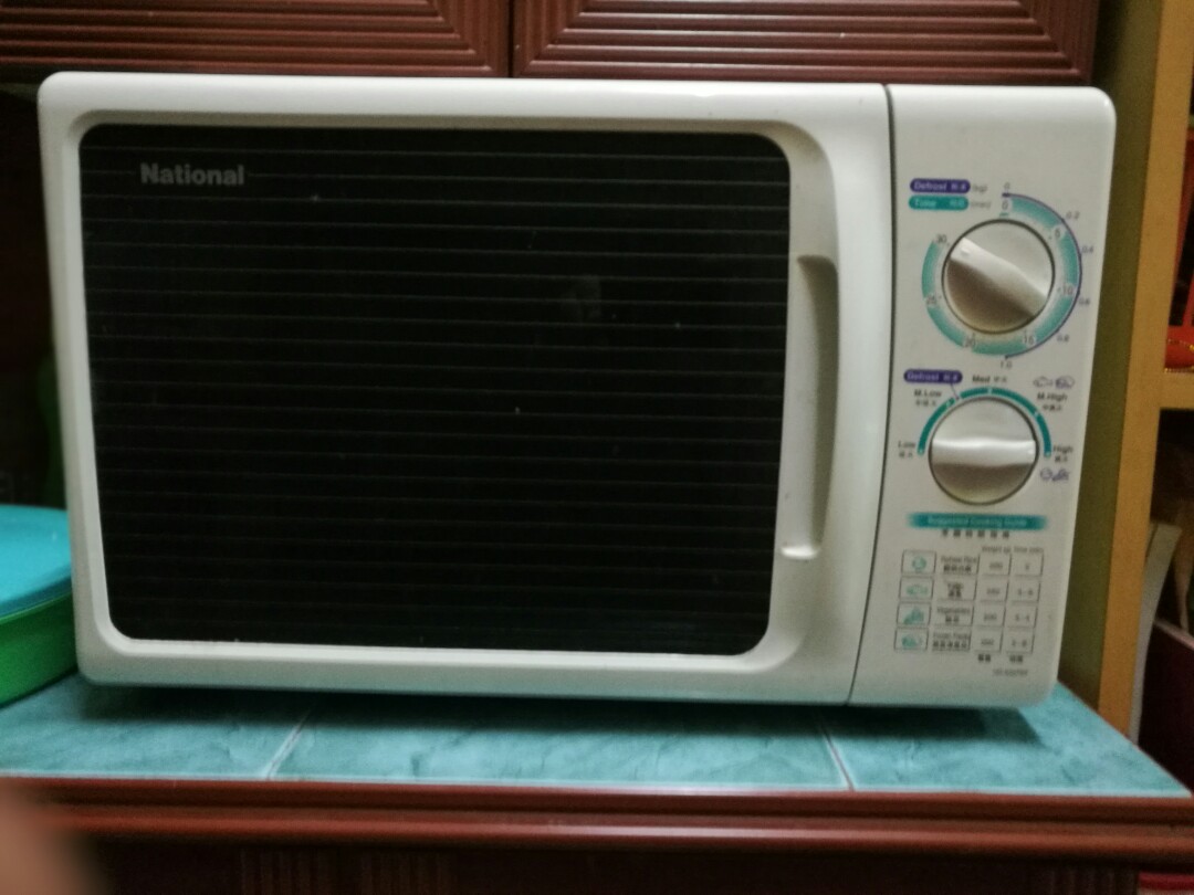 National Microwave Oven, TV & Home Appliances, Kitchen Appliances, Ovens & Toasters on Carousell