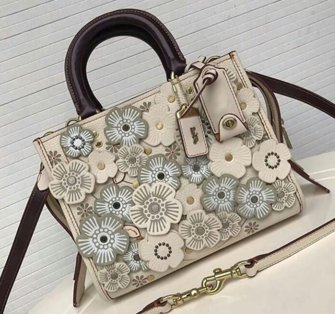NEW Coach Rogue Tea Rose 25 Authentic, Barang Mewah, Tas & Dompet di ...