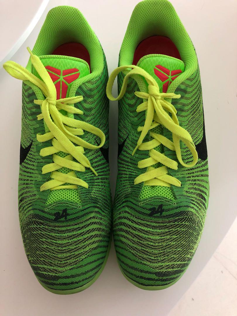 Nike Mamba Mentality 2 Grinch, Men's Fashion, Activewear on Carousell