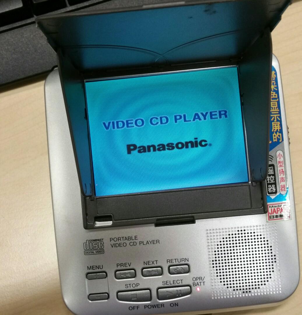 Panasonic Portable VCD CD Player SL-DP70, 音響器材, 音樂播放裝置 MP3及CD Player ...