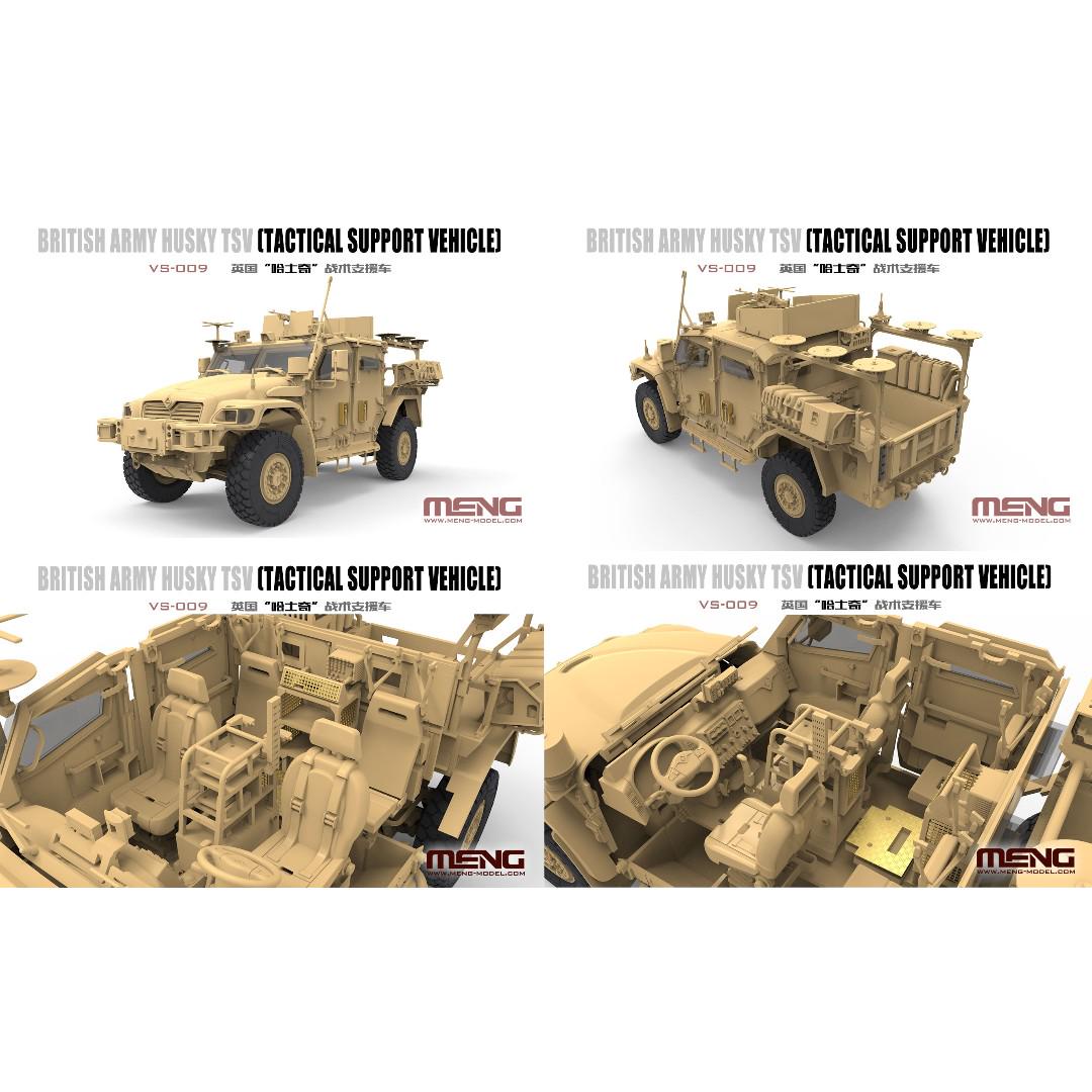 PO: MENG 1/35 British Army HUSKY TSV, Hobbies & Toys, Toys & Games on ...