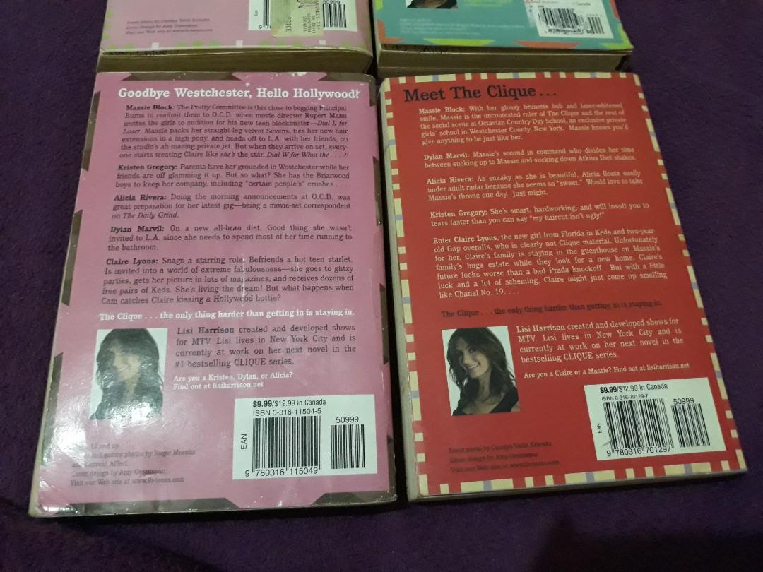 The Clique by Lisi Harrison, Hobbies & Toys, Books & Magazines ...