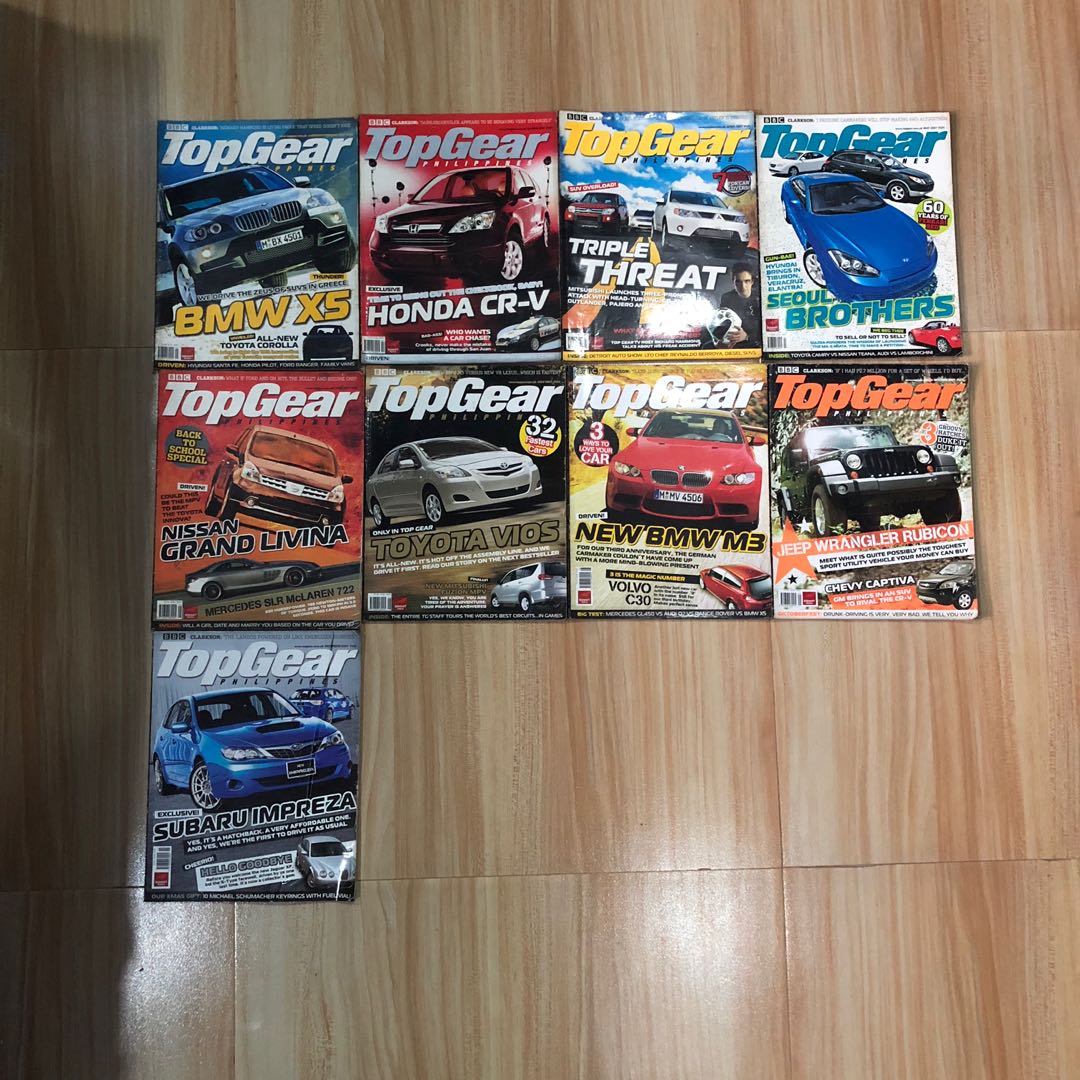 Top Gear Philippines 2007 issues, Hobbies & Toys, Books & Magazines ...