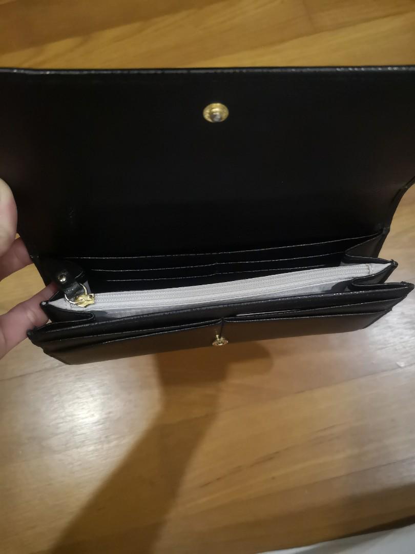 Victoria's Secret Black Long Wallet, Women's Fashion, Bags & Wallets ...