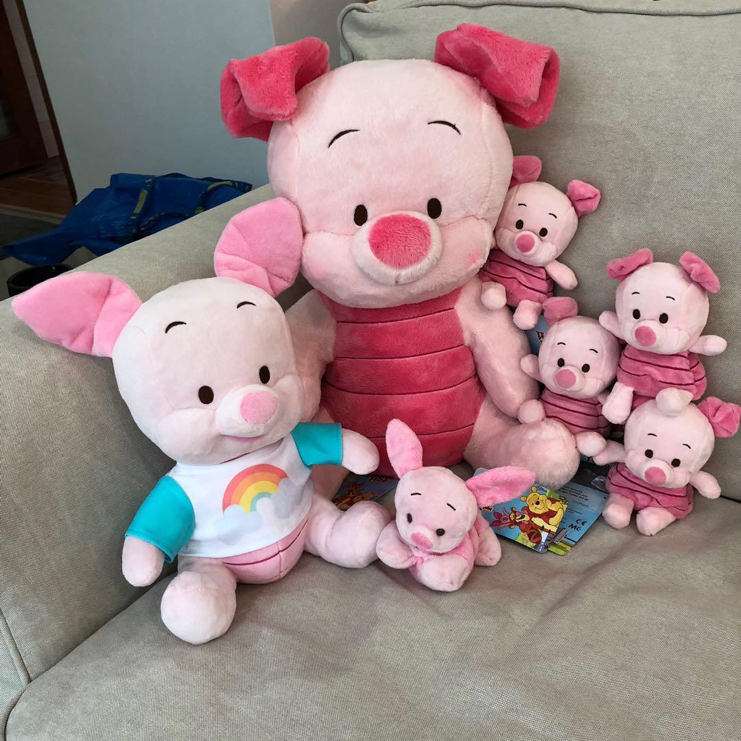 Winnie the Pooh - Piglet Plush, Hobbies & Toys, Toys & Games on Carousell