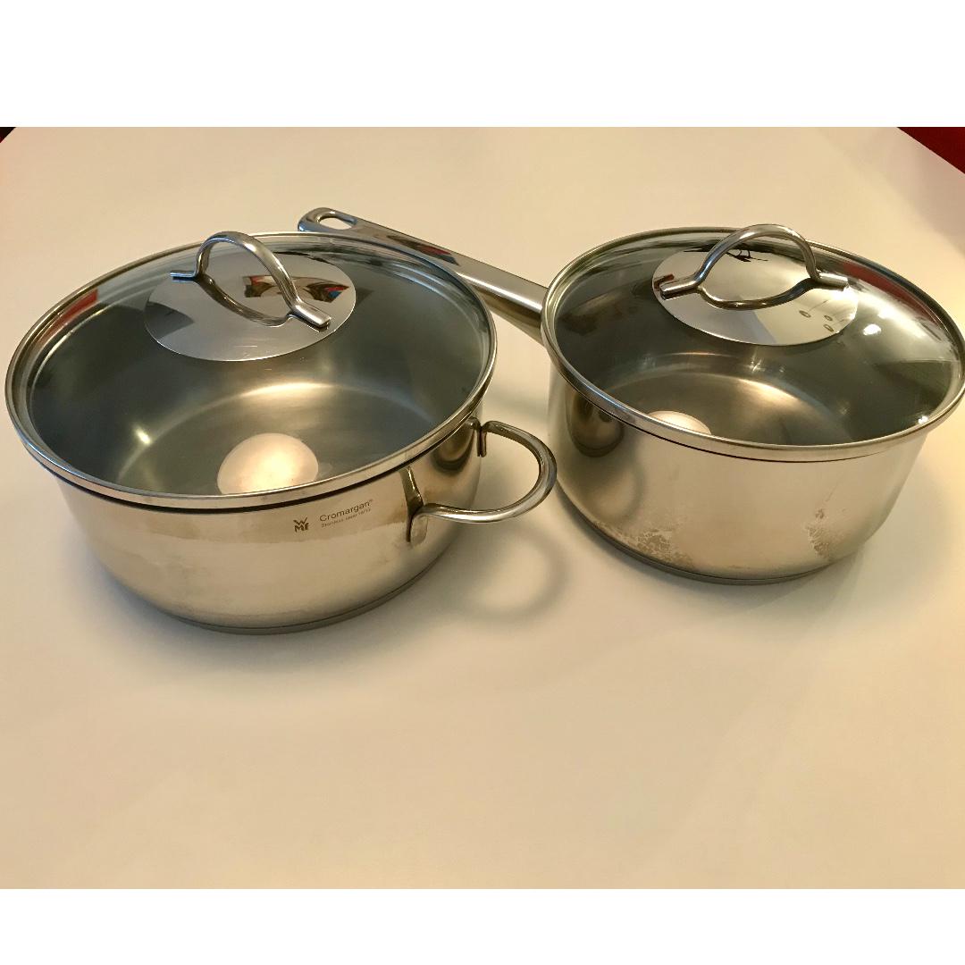 WMF Transtherm 3 Piece Cookware Set, Furniture & Home Living ...