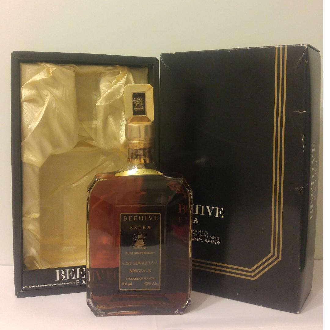 (715) Beehive Extra Pure Grape Brandy 700ML 40% (有盒) 日本法國舊酒洋酒威士忌白蘭地干邑 ...