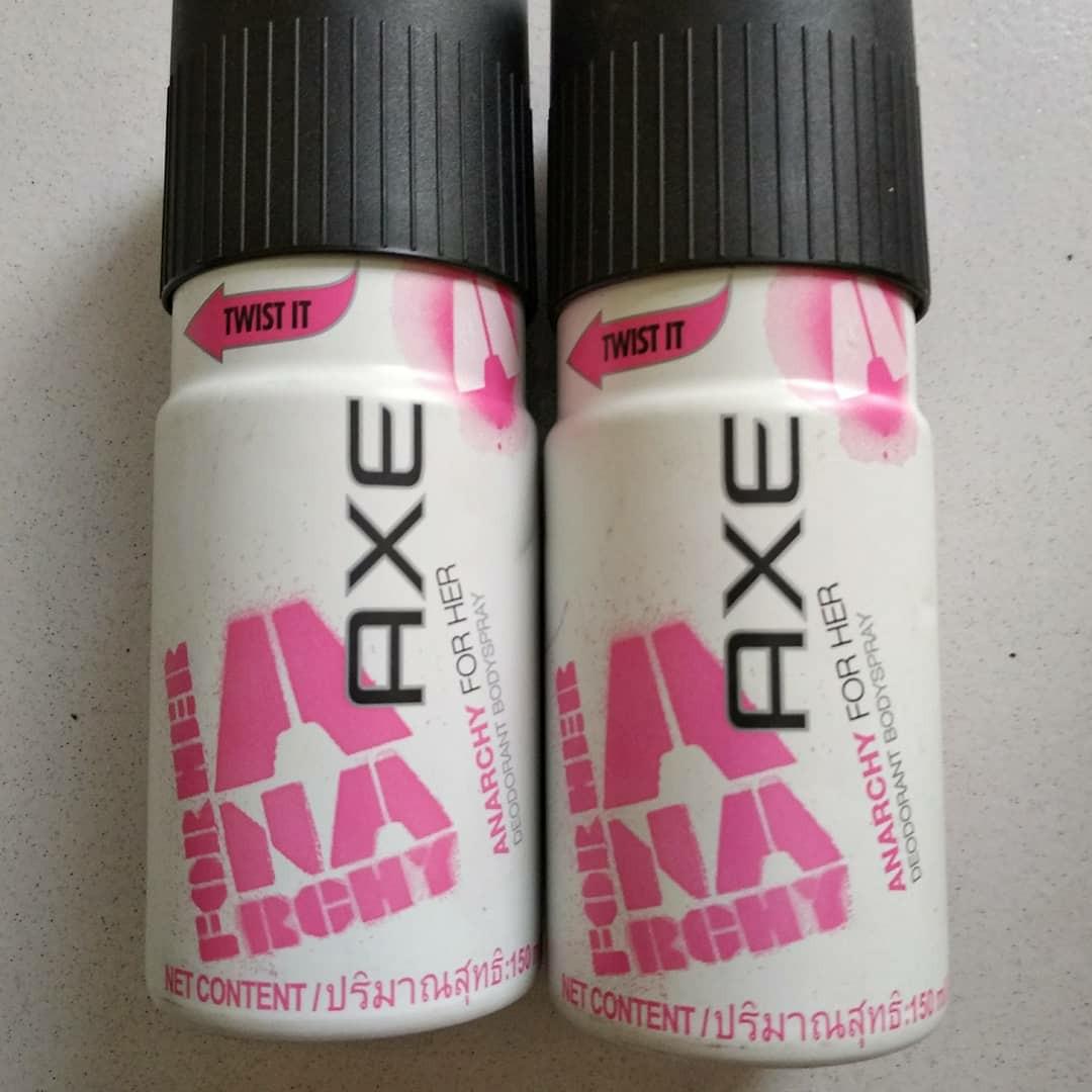 Axe Anarchy For Her Deodorant Body spray, Kesehatan & Kecantikan, Kulit ...