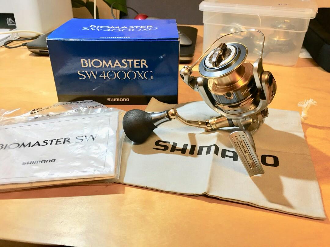 Shimano Biomaster SW 4000 XG Fishing Reel, Everything Else on Carousell