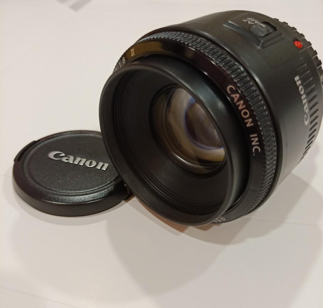 Canon EFS 50mm F1.8 II, Photography, Lens & Kits on Carousell
