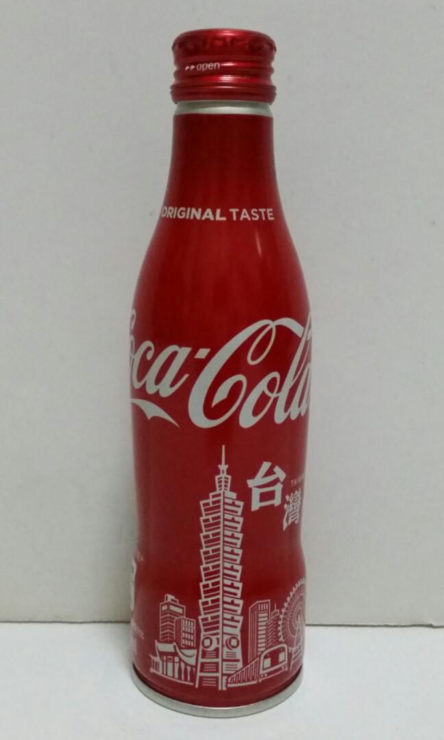 Coca-Cola Taiwan 50th Special Edition Aluminum Bottle 2018 ( Taiwan ...