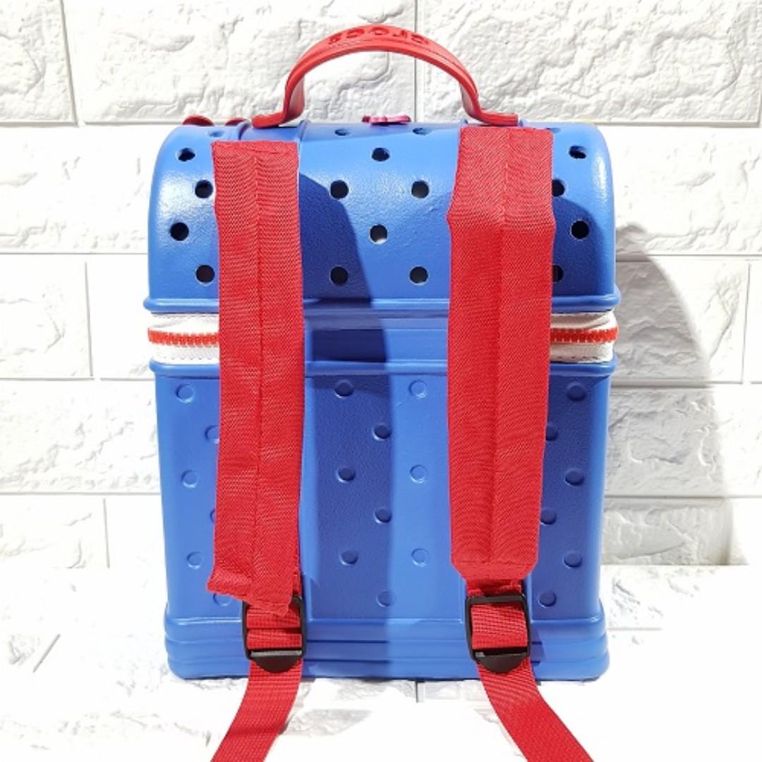 Crocs Kiddie Backpack - Blue, Babies & Kids, Going Out, Diaper Bags ...