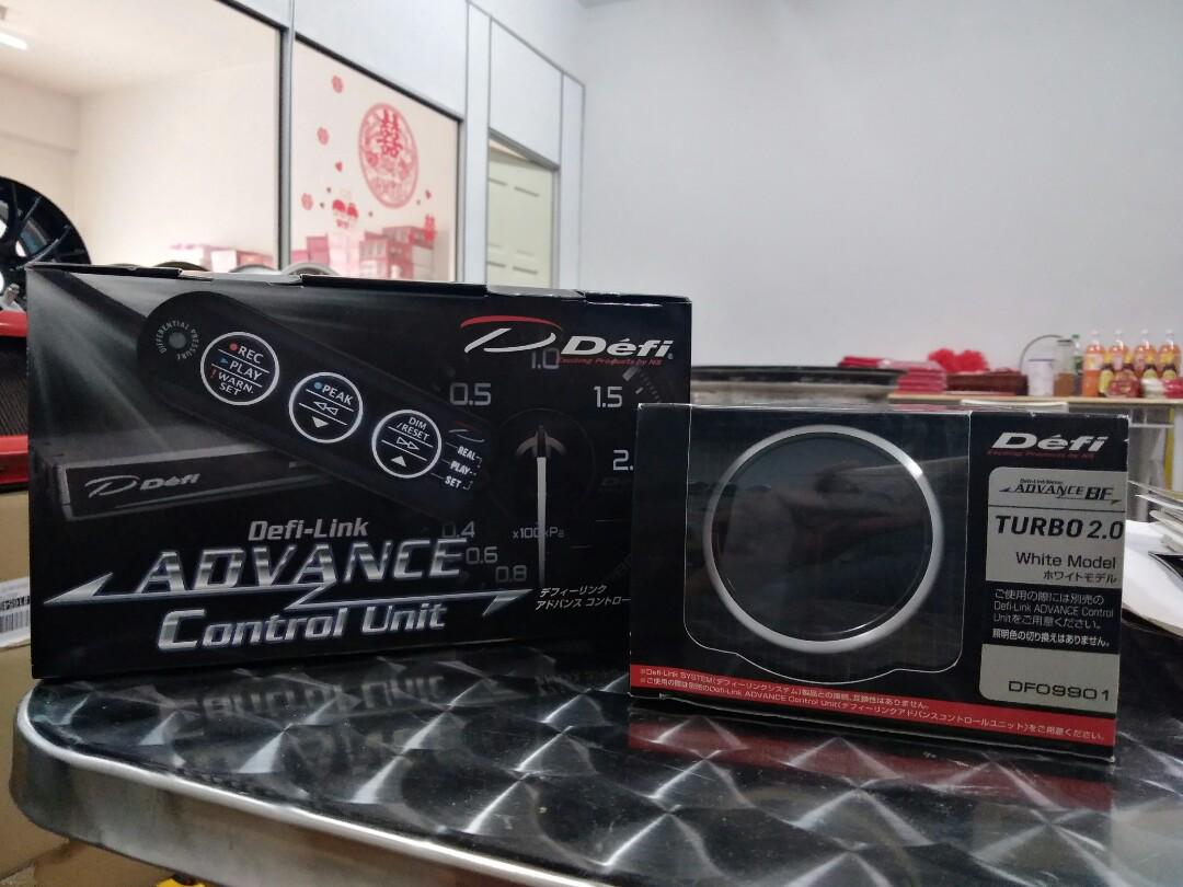 Defi advance unit set + boost meter, Auto Accessories on Carousell