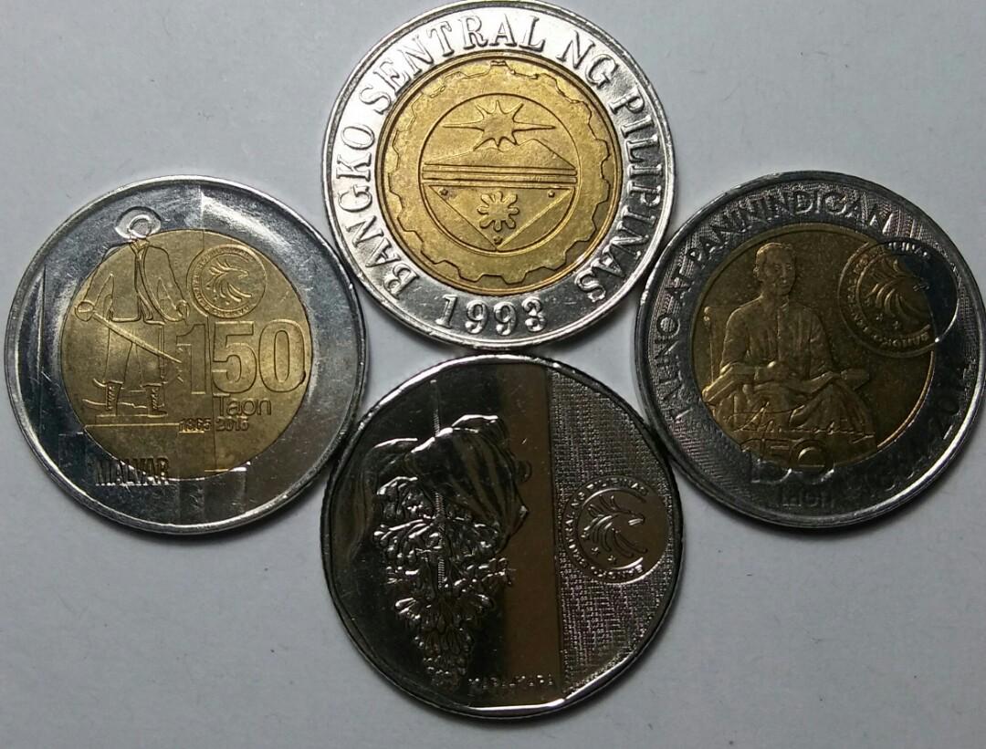 Different Ten Peso Coins, Hobbies & Toys, Memorabilia & Collectibles ...
