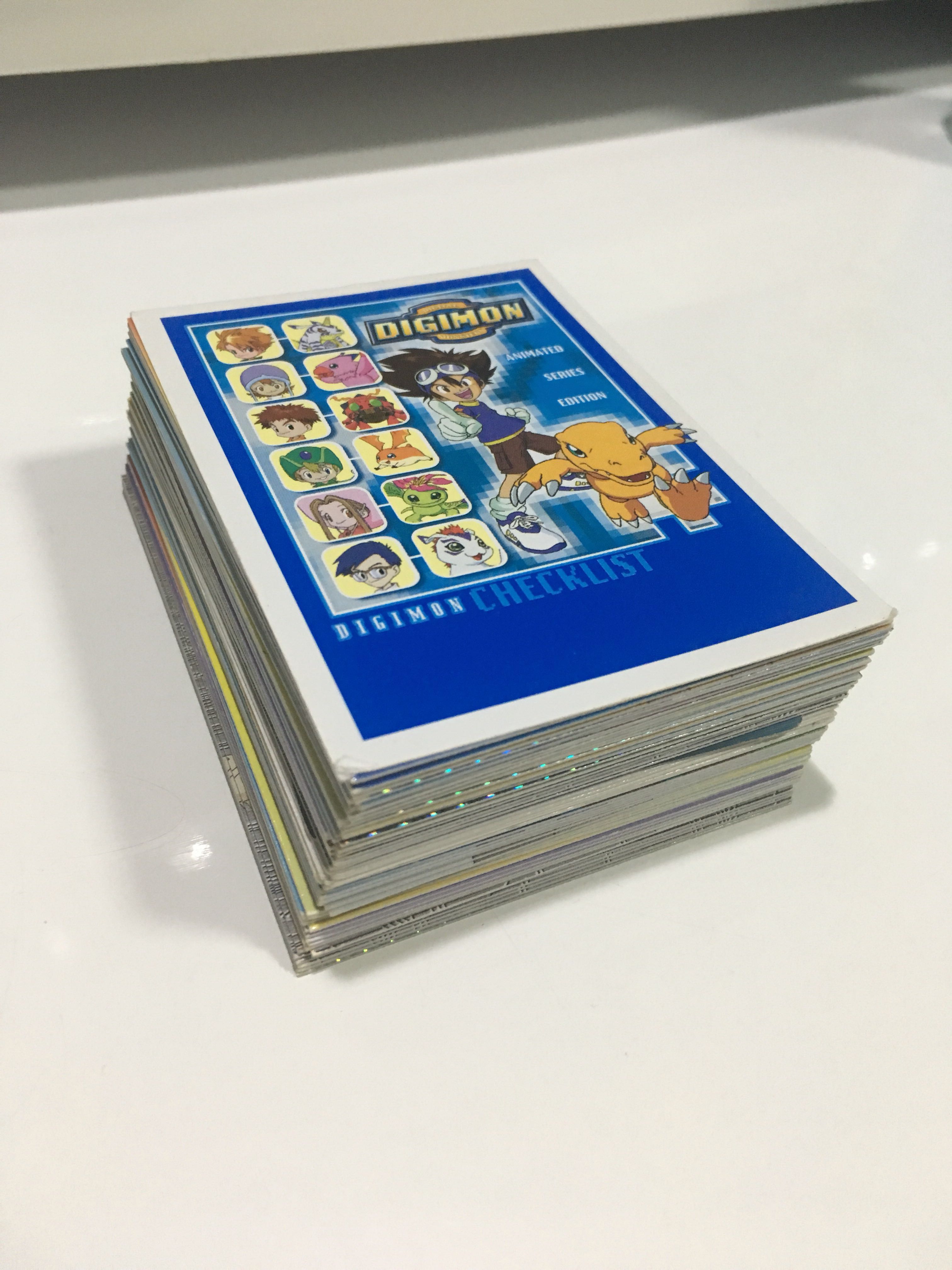 Digimon Animated Series 1 Card Collection, Hobbies & Toys, Toys & Games ...