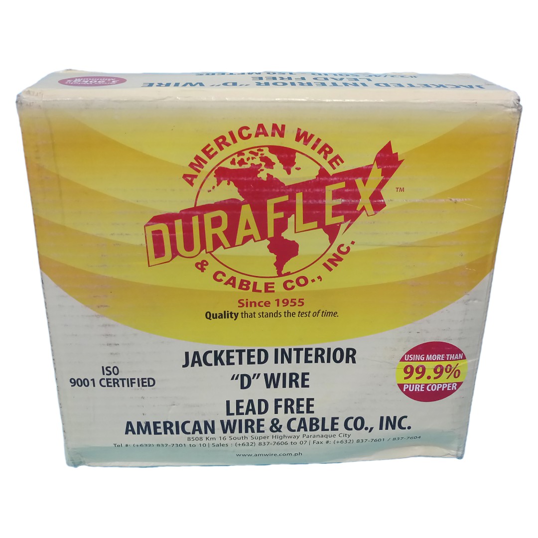 Duraflex Telephone wire jacketed no. 22/4c x 150mtrs white, Furniture ...