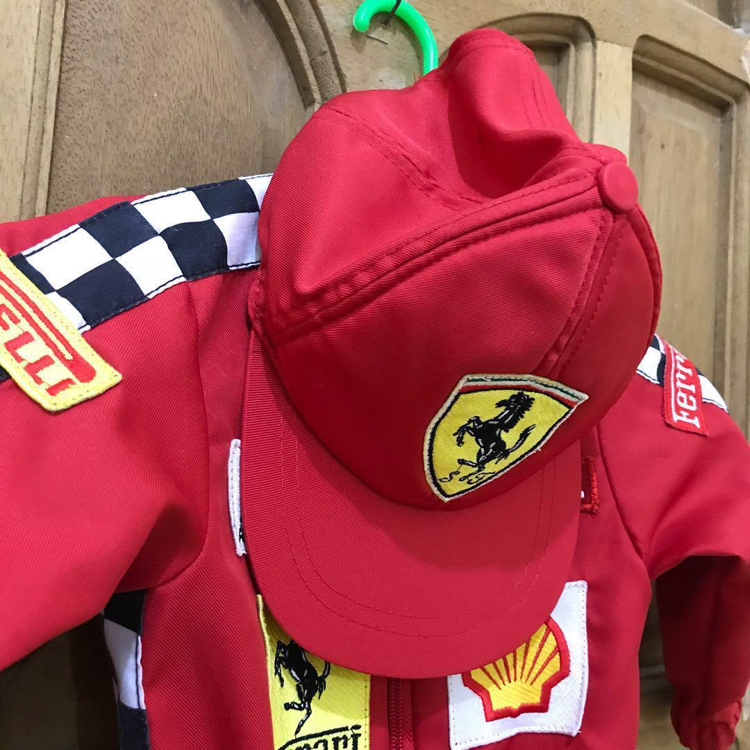 Ferrari Car Racer Costume, Babies & Kids, Babies & Kids Fashion on ...