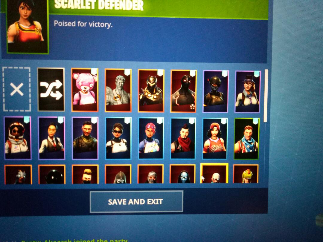 Fortnite account with rare skins season 2 to 5 for sale, Video Gaming ...
