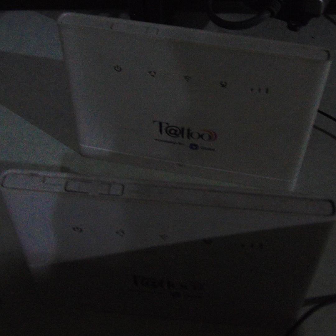 Globe Tattoo LTE modem routers (2 units), Computers & Tech, Parts ...