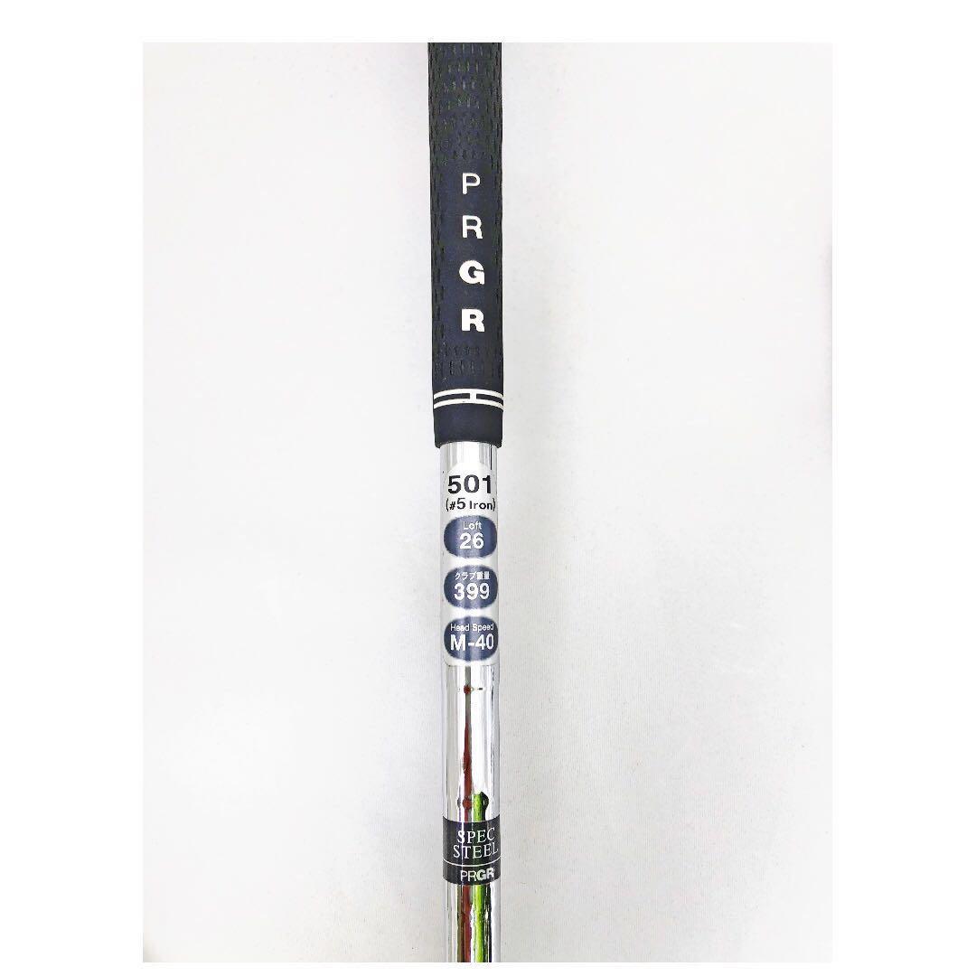 GOLF CLUBS - PRGR FORGED IRONS IS3 501 3-PW, Sports Equipment, Sports ...