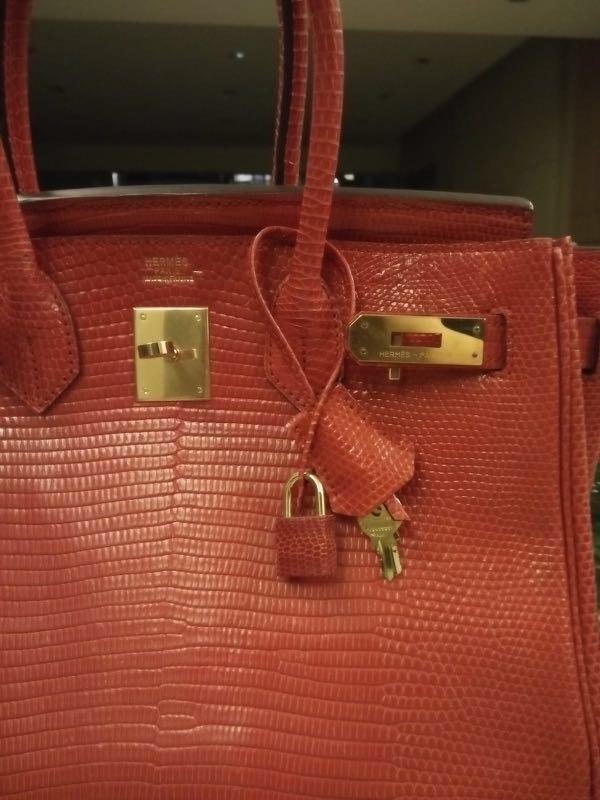Hermes Birkin 30 Limited Edition Red Crocodile Skin, Women's Fashion ...