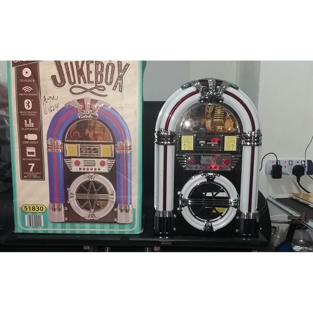 Mini Jukebox with Bluetooth, Audio, Portable Music Players on Carousell