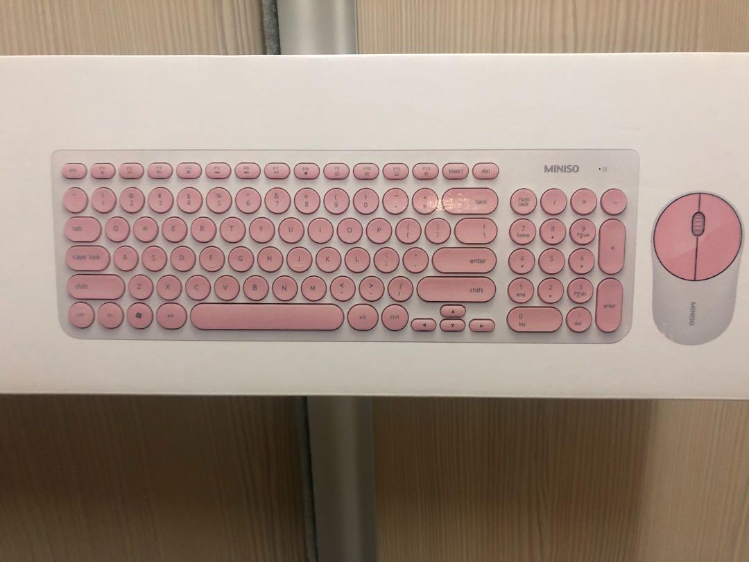 Miniso Wireless Mouse & Keyboard, Computers & Tech, Parts & Accessories, Mouse & Mousepads on ...