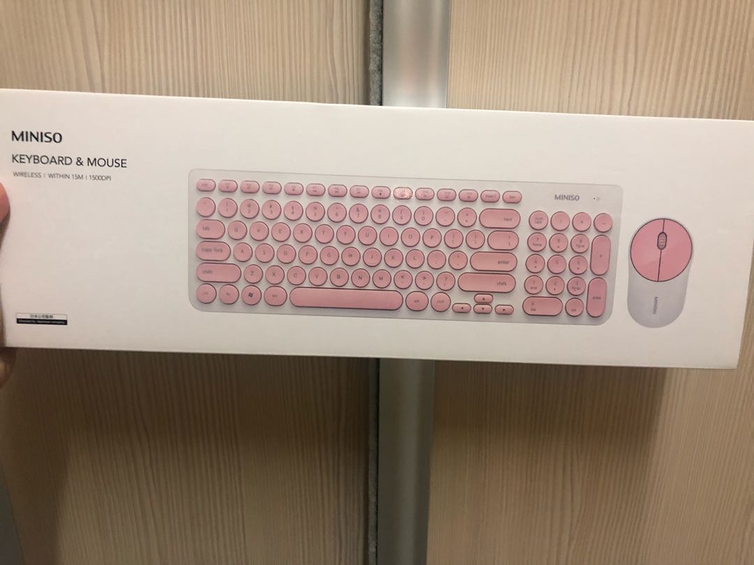 Miniso Wireless Mouse And Keyboard Computers And Tech Parts And Accessories Mouse And Mousepads On