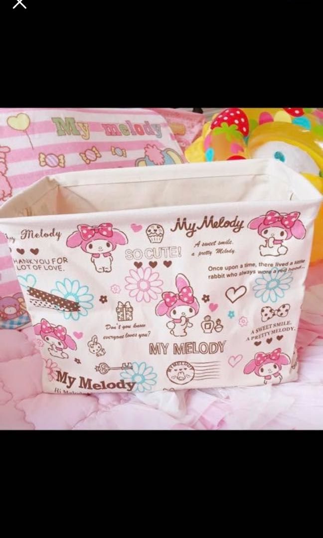 My Melody storage box, Everything Else on Carousell