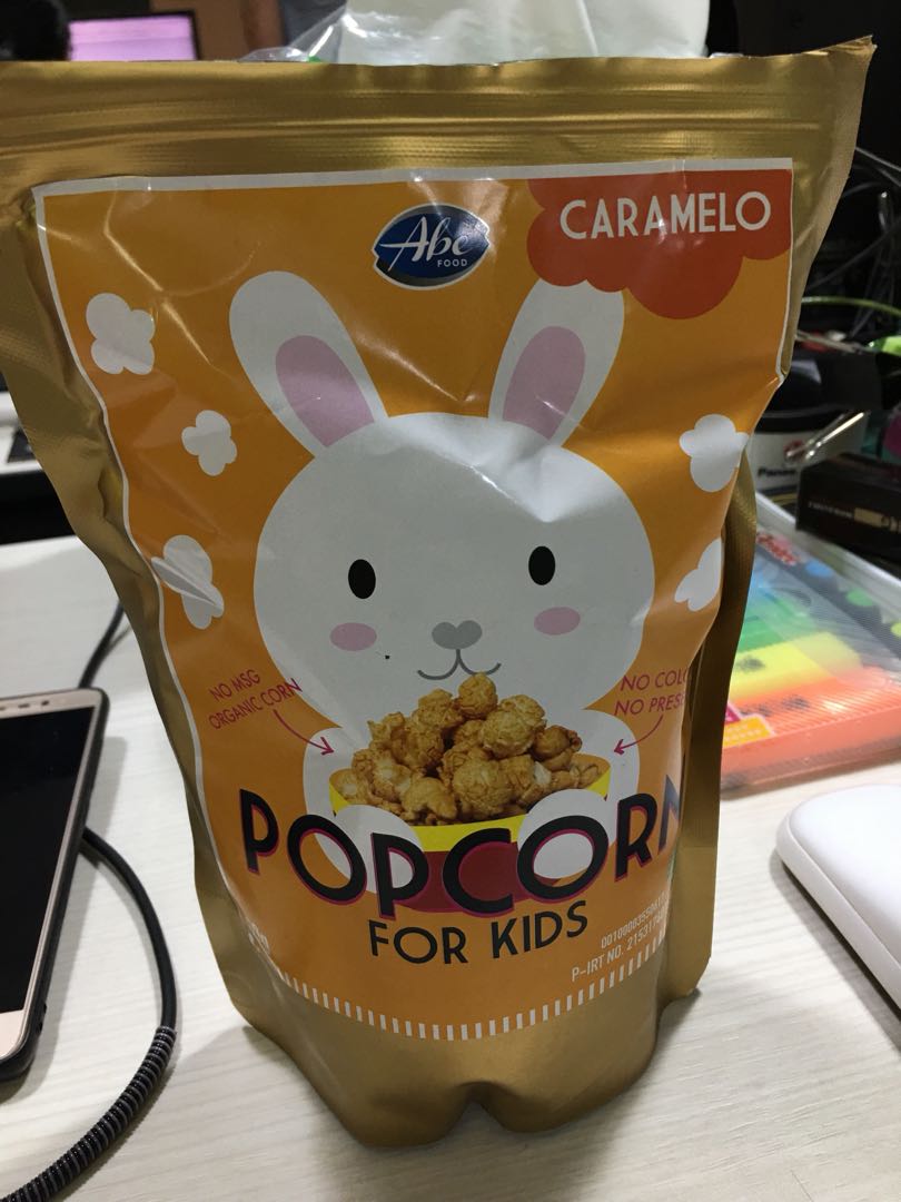 Popcorn for kids no msg, Makanan & Minuman, Snek di Carousell
