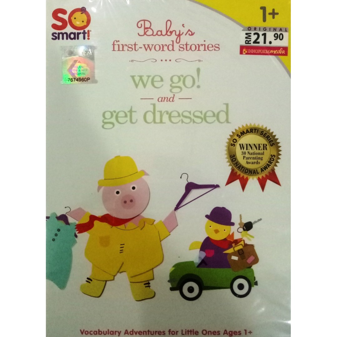 So Smart Baby's first word stories we go and get dressed DVD, Hobbies ...
