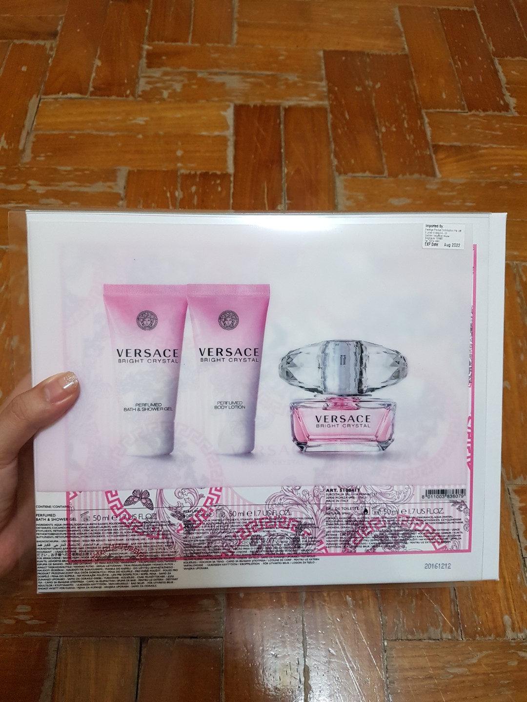 Versace Bright Crystal Gift Set, Beauty & Personal Care, Fragrance & Deodorants on Carousell