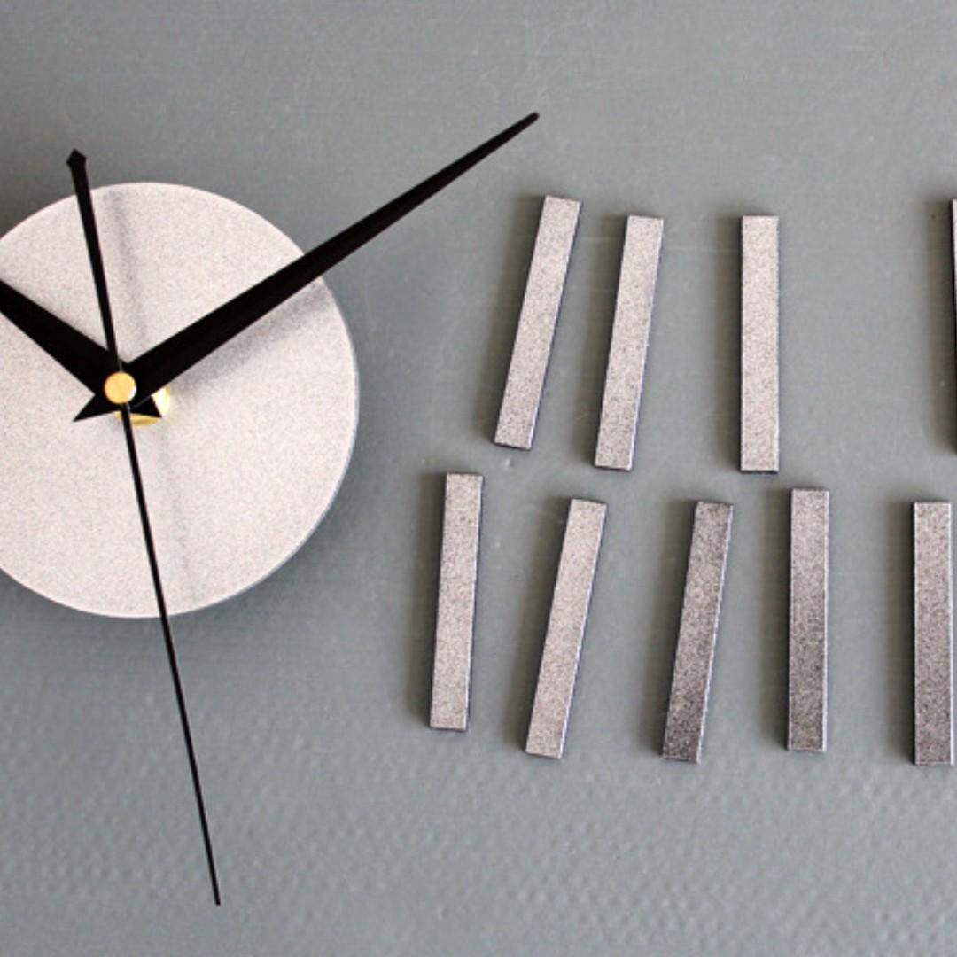 Wall Clock - Basic Blocks, Furniture & Home Living, Home Decor, Clocks ...