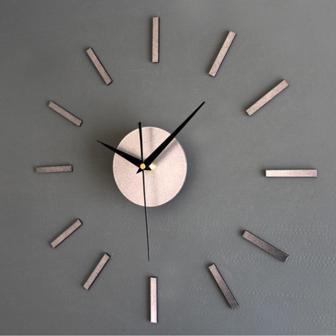 Wall Clock - Basic Blocks, Furniture & Home Living, Home Decor, Clocks ...