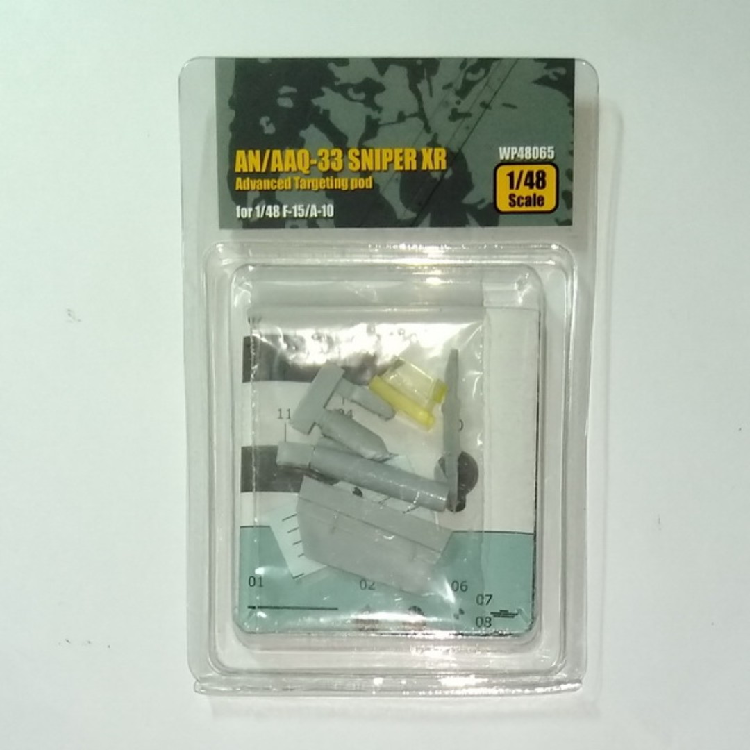 Wolf Pack 1/48 AN/AAQ-33 SNIPER XR Targeting pod for F-15/A-10 #WP ...