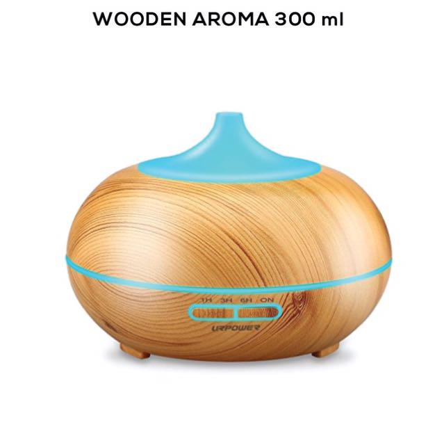 Wooden Ultrasonic Diffuser Humdifier Muji, Furniture & Home Living ...