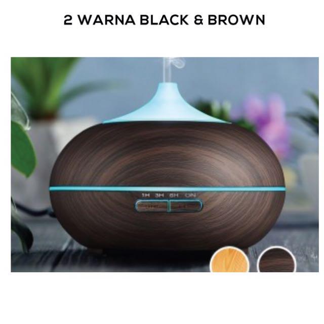 Wooden Ultrasonic Diffuser Humdifier Muji, Furniture & Home Living ...